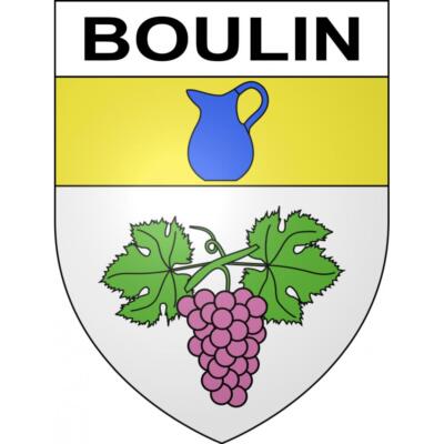 Boulin 65 ville sticker blason écusson autocollant adhésif | eBay