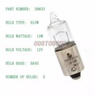2pcs For 38833 Vosla H10W Halogen Lamp BA9s bulb 12V 10W lamp light NEW ...