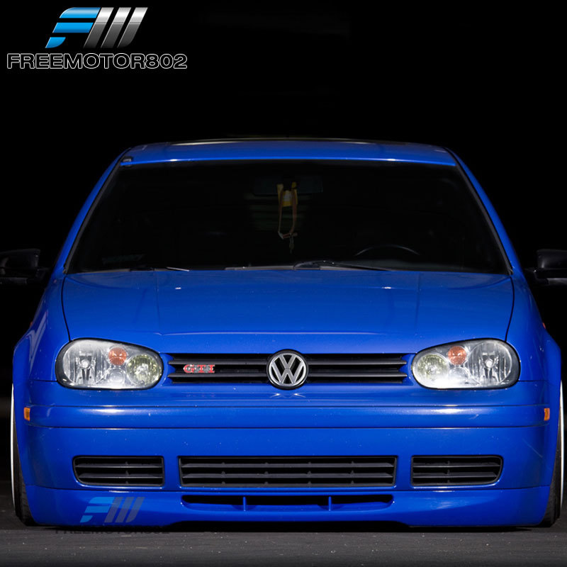 Fit 99-06 Volkswagen Golf MK4 MKIV OE 20TH Style PU Front Bumper Lip ...