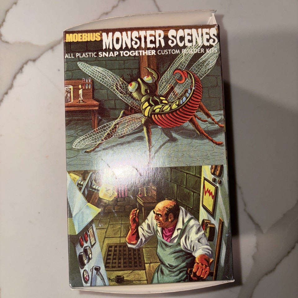 Moebius Monster Scenes Frankenstein Horror Snap Together Model Kit Open ...
