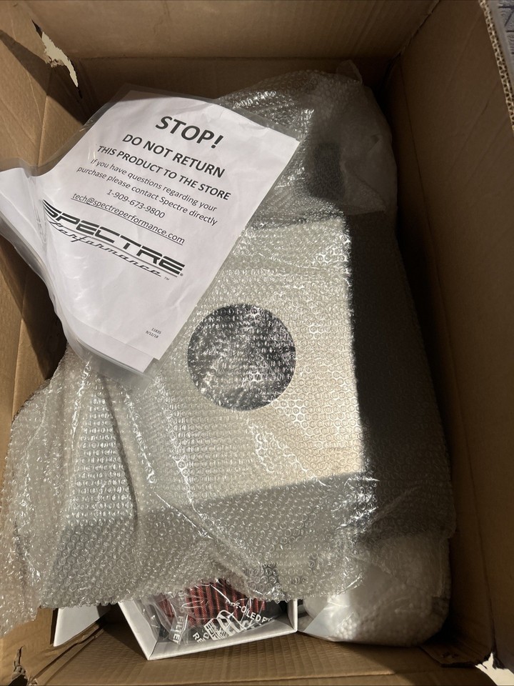 Spectre Kit 900234 RED FILTER Muscle Car Cold Air Intake 1967-1969 ...