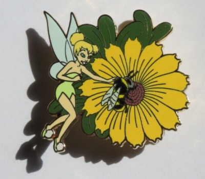 DISNEY SHOPPING SUNFLOWER AND BEE MAY FLOWERS MYSTERY TINKER BELL LE ...