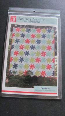 Confetti by Nellie's Needle Quilt Pattern New | eBay