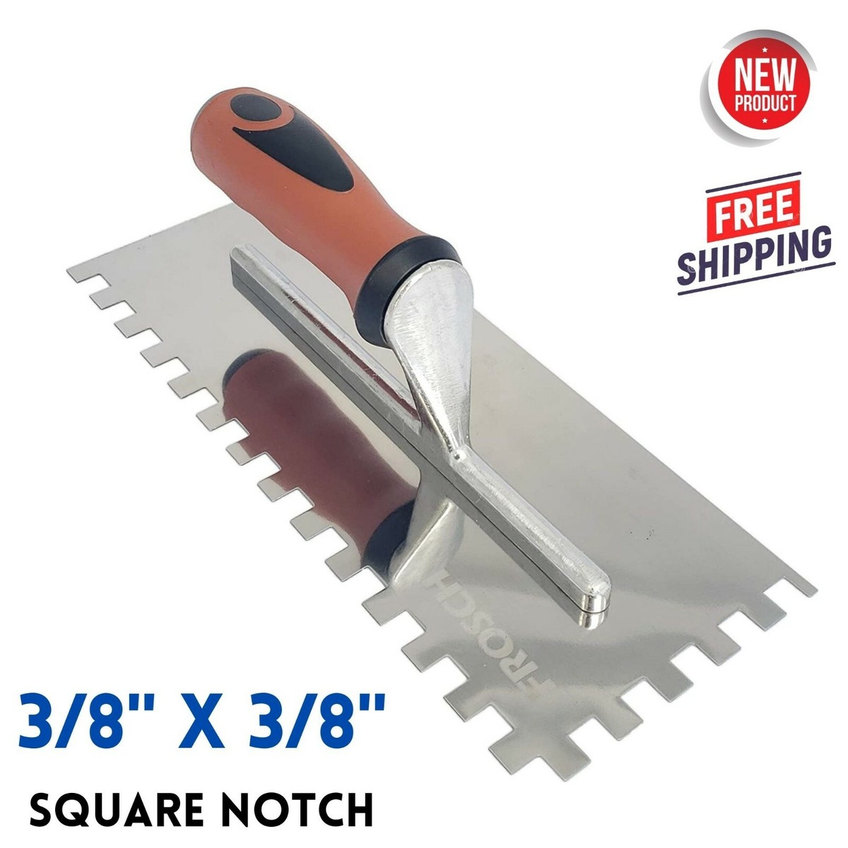 What Type Of Trowel For Floor Tile Rubi Tools 11" Rubiflex Steel