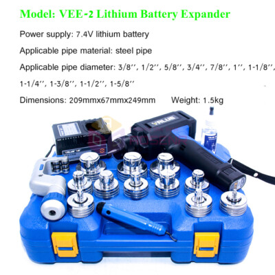 VEE-2 Fully Automatic Expander Electric Copper Tube Expander Flare ...