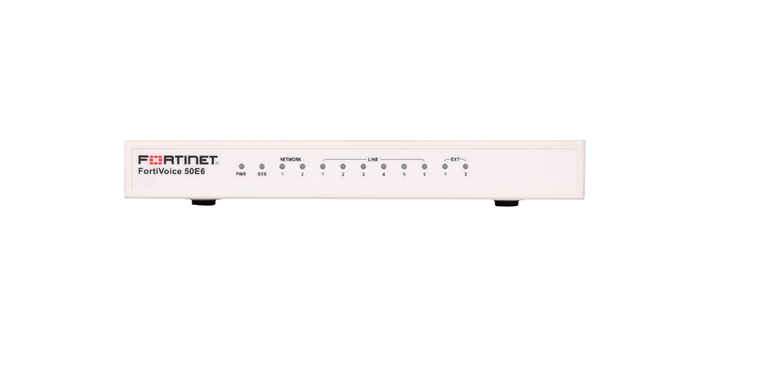 Fortinet FortiVoice-50E6 HW plus 1 Year FortiCare Premium FVE-50E6-BDL ...