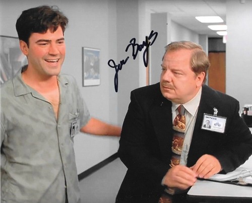 * JOE BAYS * signed 8x10 photo * OFFICE SPACE * DOM PORTWOOD * COA * 6 ...