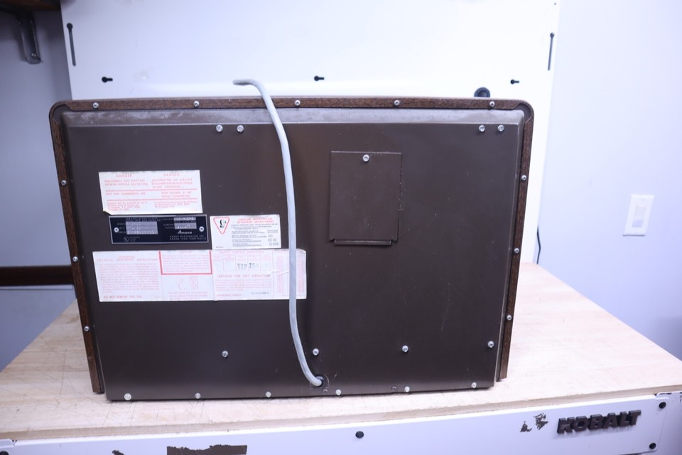 Rare Working Amana Radarange Model RMC-20 Microwave Convection Oven ...