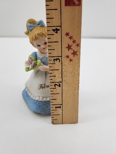 Vintage Lefton Figurine February Birthday Girl of the Month | eBay