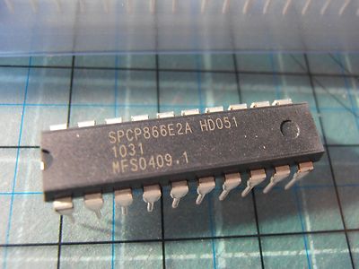 2pcs SPCP866E2A FULL/LOW SPEED USB MCU with OTP/EEPROM DIP20 SUNPLUS | eBay