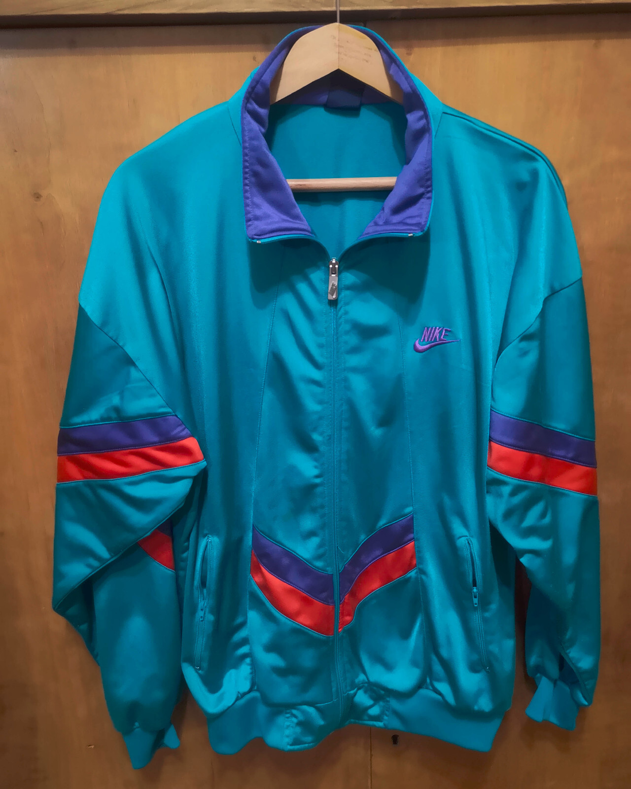 rare vintage Nike Oregon USA track jacket Size L men'… - Gem