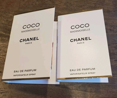 2x Chanel Coco Mademoiselle Eau de Parfum Sample Spray Vial Perfume | eBay