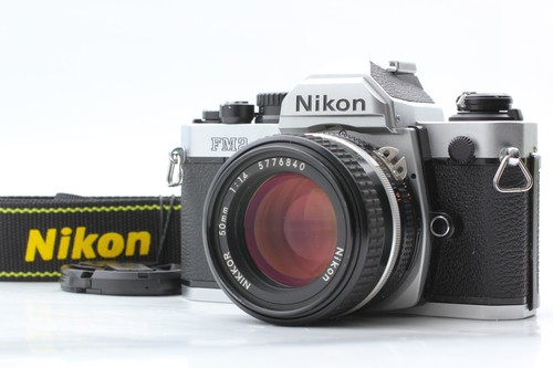 [Near MINT w/ Strap ] Nikon New FM2 FM2N Film Camera AI-S 50mm f/1.4 ...