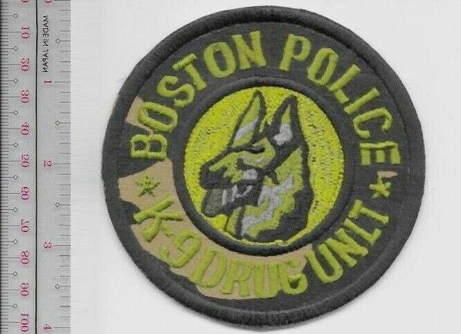 K-9 Police Massachusetts Boston Police Department Canine Drug Unit NO ...