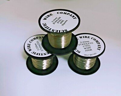 fly tying stainless steel dubbing brush wire 0.1mm / 0.2mm / 0.315mm ...