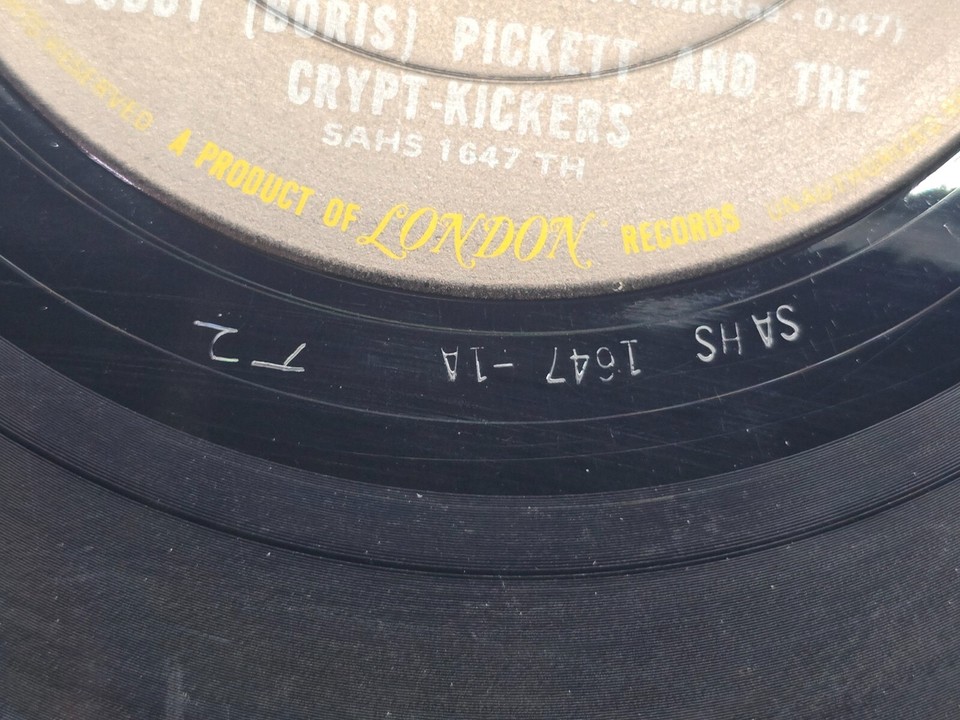 Bobby Pickett & The Crypt Kickers Original Monster Mash- LP Record ...