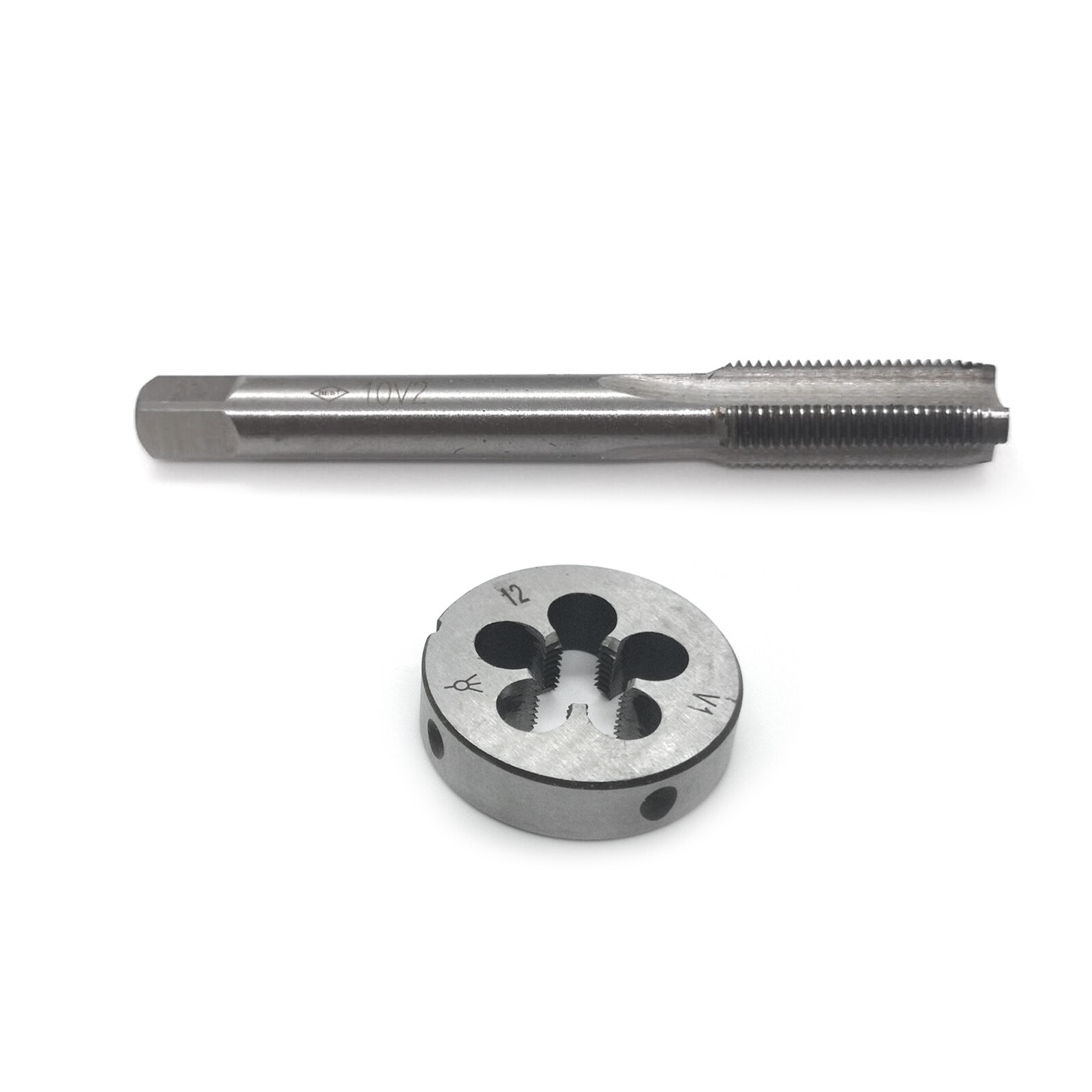 Tire Valve Stem Tap and Die Set Thread Tool 5V1-36 6V1*0.8 10V1*1 12V1 ...