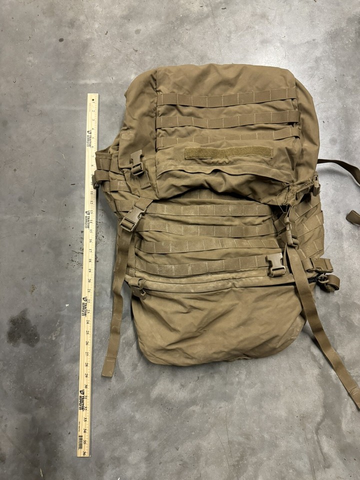 USMC Marine Corps FILBE Main Pack Rucksack Coyote Brown USED | eBay