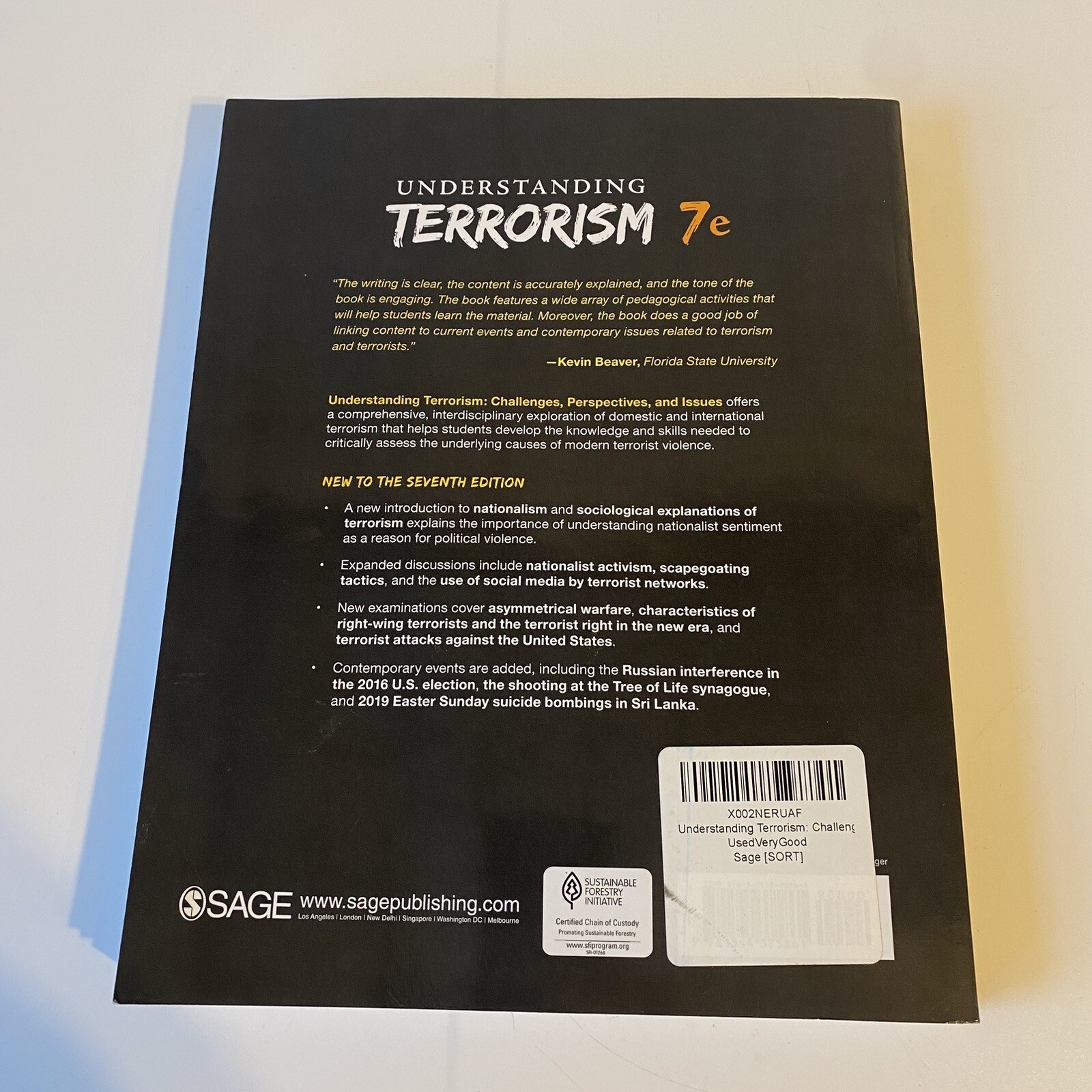 Understanding Terrorism : Challenges, Perspectives, and Issues by Gus ...