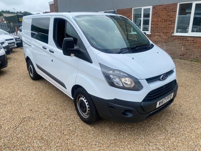 2017 Ford Transit 2.0TDCi 130 L1H1 Crew Cab Ex Police Van 1 owner Long ...