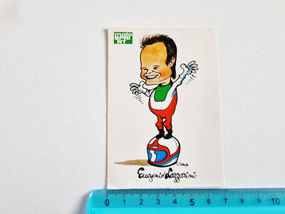Adhesive Eugenio Lazzarini Motosprint Sticker Autocollant Vintage 80s ...