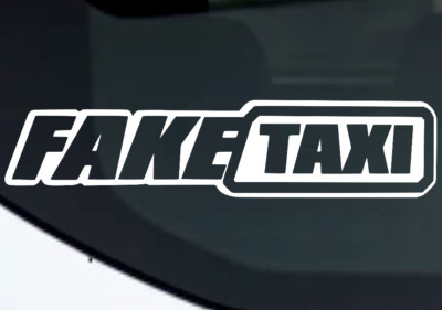 Fake Taxi Decal Stickers Car JDM Drift Race Window Van Tumbler 22 ...