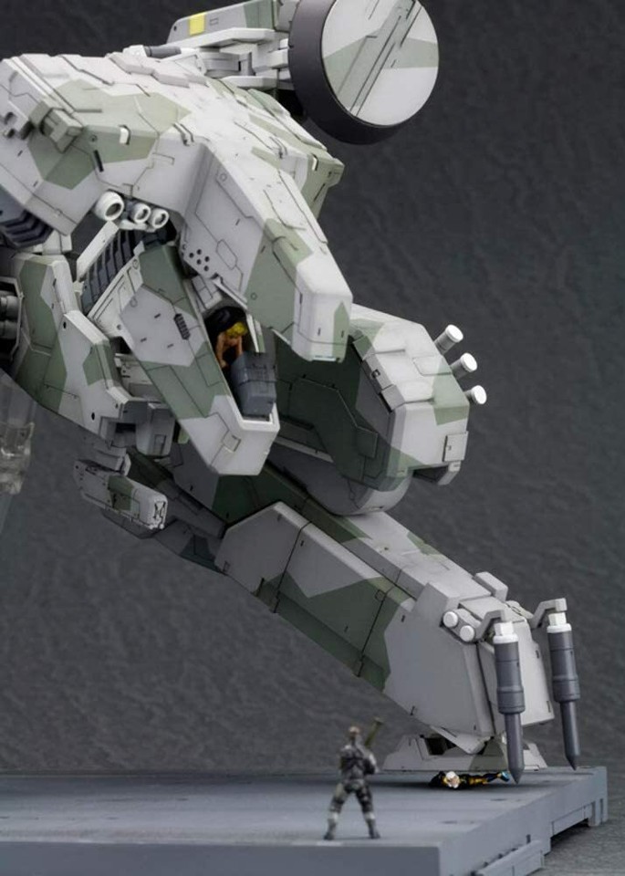 Metal Gear Solid Metal Gear REX total length of about 220mm 1/100 scale ...