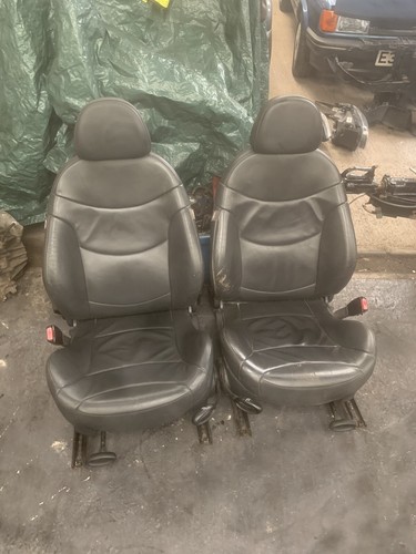 Mini Cooper S R50/R53 full leather seats Black, Front Pair | eBay UK