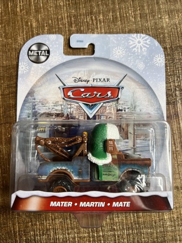 Disney Pixar Cars Christmas Holiday Die-Cast Metal Series Winter Mater ...