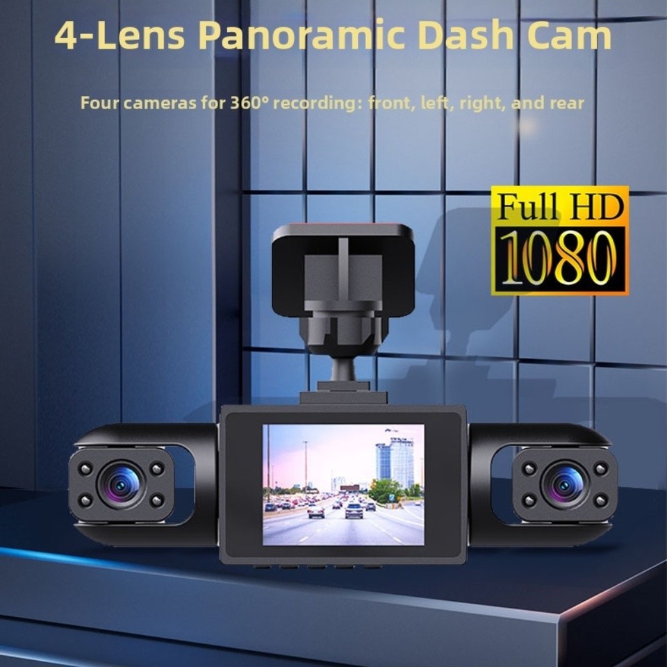 Automobile 360 Degree Camera 4K Front 1080P Side Rear Continuous ...