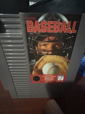 Vintage Tecmo Baseball Nintendo NES Game Cartridge Japan MLB Retro ...