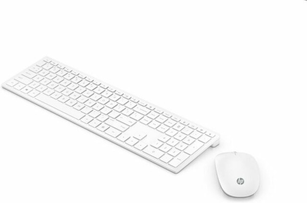 HP Compact USB Keyboard White Wired QWERTZ Layout Genuine for PC Laptop ...