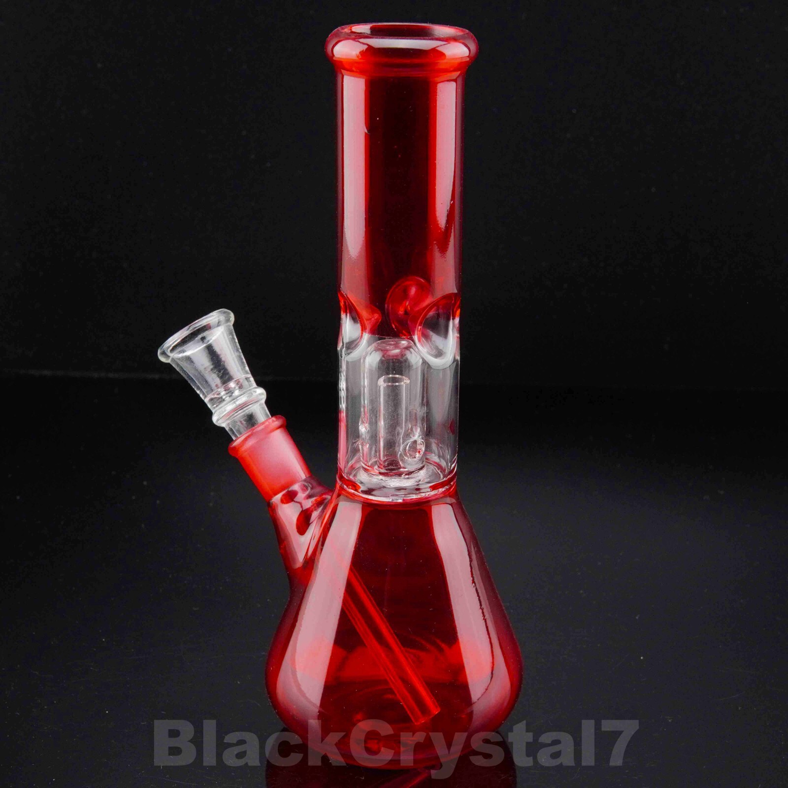 8" Ruby Red Ice Pick Beaker Hookah Bubbler Tobacco Smoking Glass Water Pipes | eBay