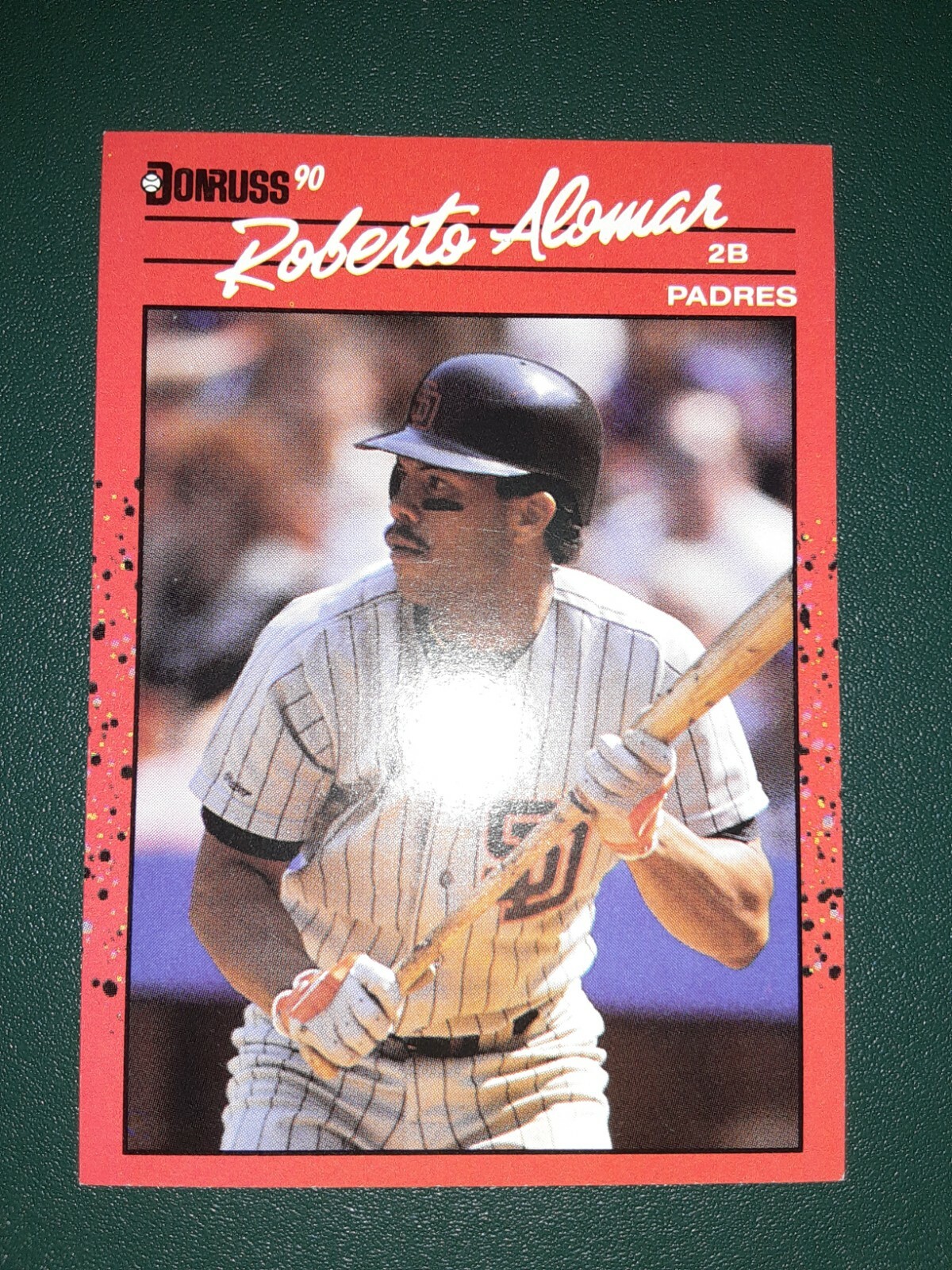 1990 Donruss card #111 - Roberto Alomar - HoF - *ERROR* Baseball Card ...