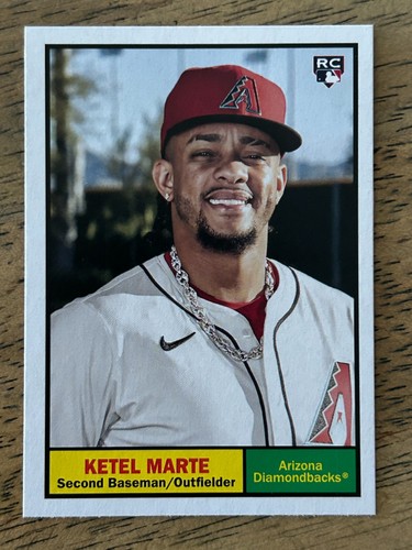 Ketel Marte 2024 Topps Archives DESIGN VARIATION SP #75 Arizona ...