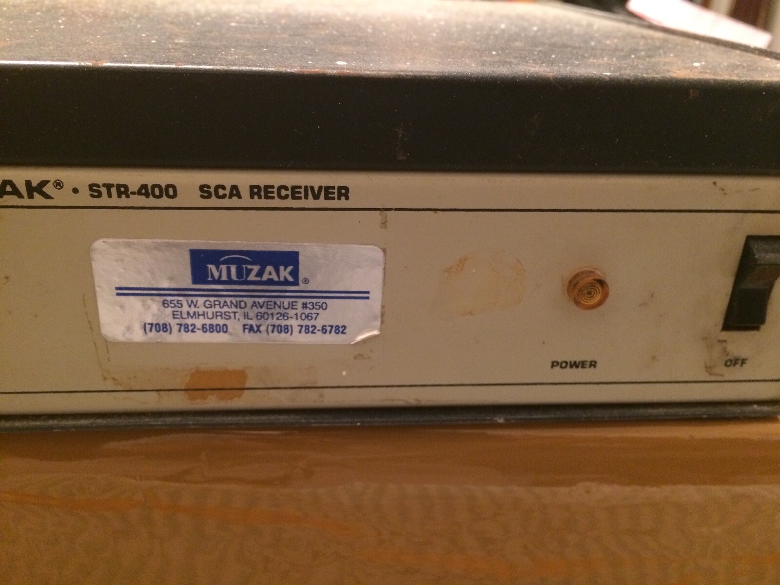 Vintage Muzak Str-400 Sca Receiver For Parts Or Repair | eBay