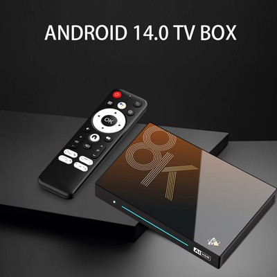 H96 Max M9S Android 14 TV Box 4G/32G 8G/128G WiFi6 1000M 8K AV1 H.265 ...