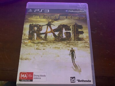 Rage ( PS3 Game , With Book ) | eBay Australia