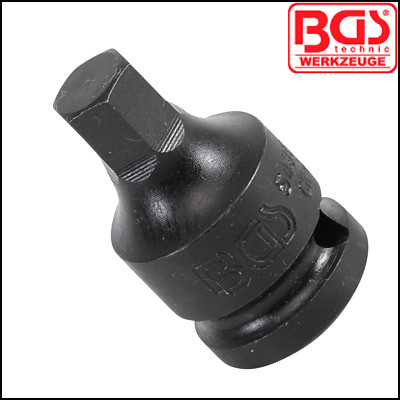 BGS - Allen Key 5 - 19 mm, STUBBY Impact Sockets x 42 mm, Multi Listing ...