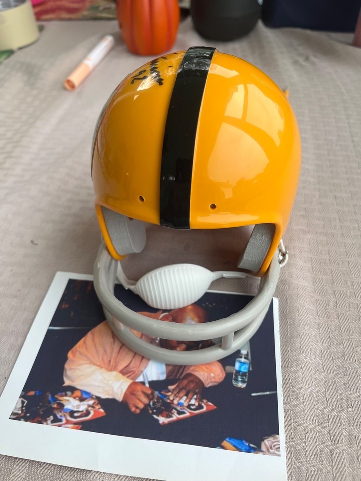 James Harrison signed Steelers Mini Helmet Steel Curtain Autograph 10 ...