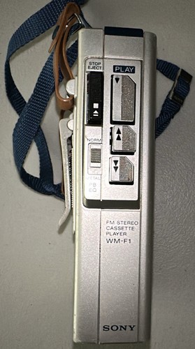 Vintage Sony Walkman Wm- F1 FM Stereo Cassette Player for sale online ...