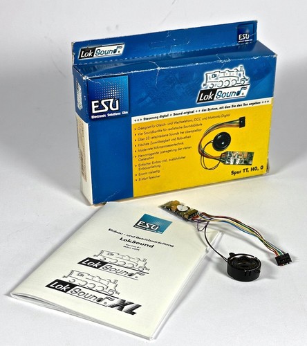 ESU 52403, LokSound Decoder mit Lautsprecher, Originalverpackung | eBay.de