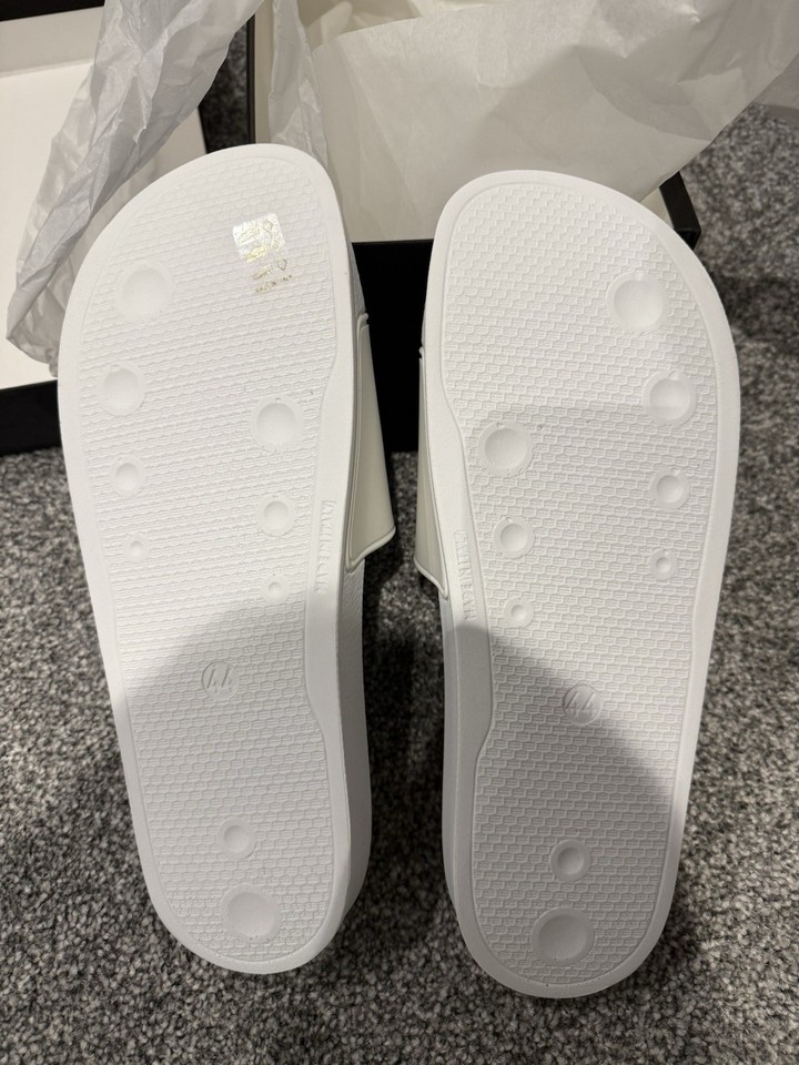 Valentino Men’s White Sliders Size UK 9.5 *new, RRP £75 | eBay UK