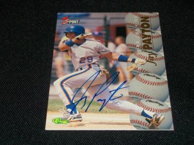 New York Mets Jay Payton Signed Auto 1995 Classic 5 Sport ON AUTO CARD ...