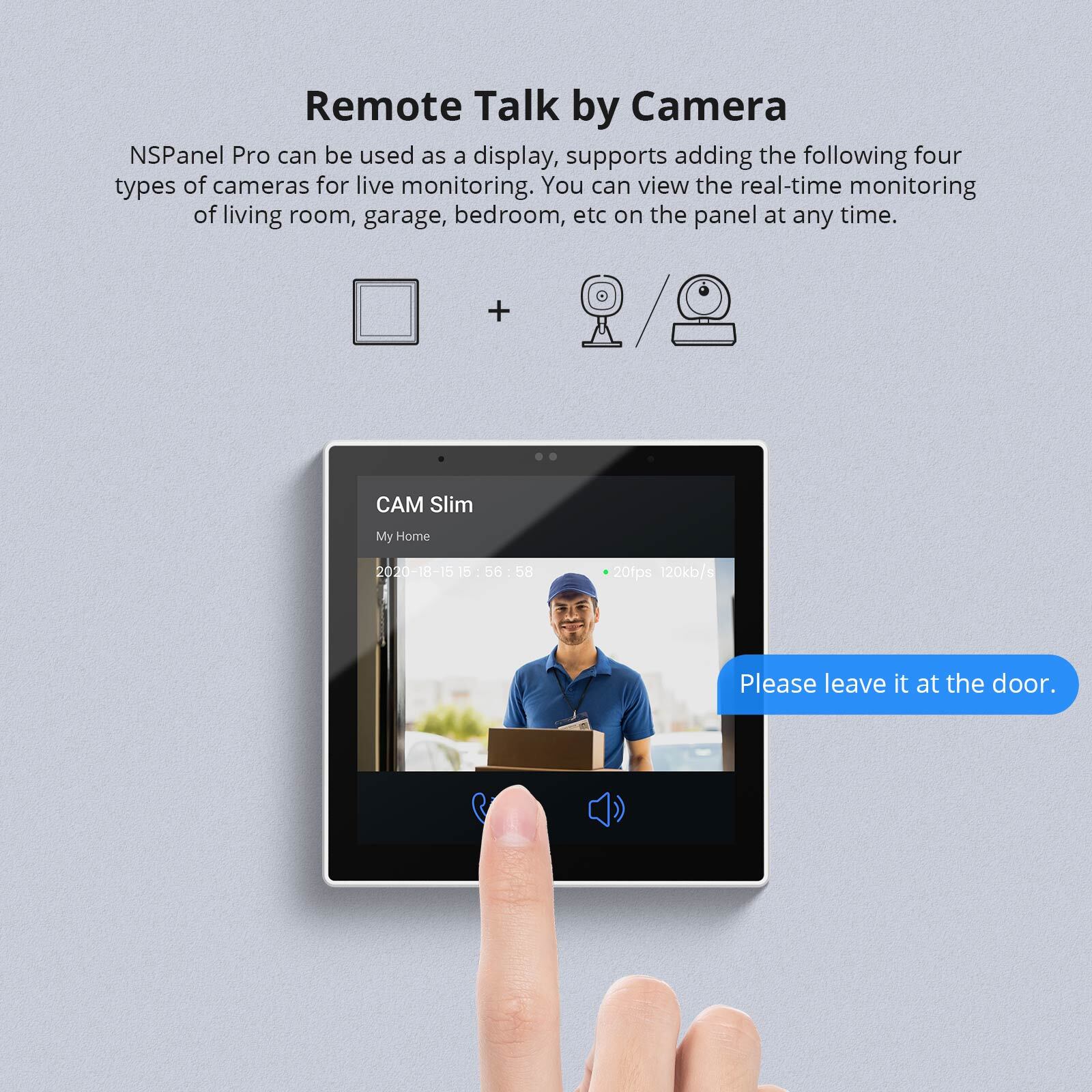 SONOFF NSPanel Pro Smart Home Control Panel Smart Scene Wall Switch ...