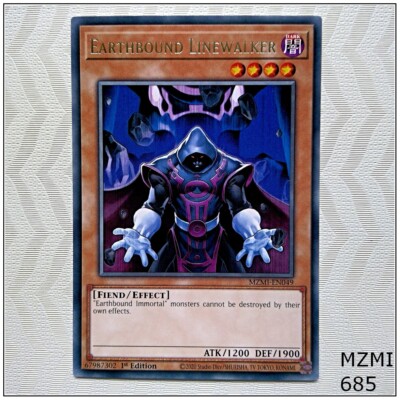 Earthbound Linewalker - MZMI-EN049 - Rare 1st Edition Yugioh | eBay