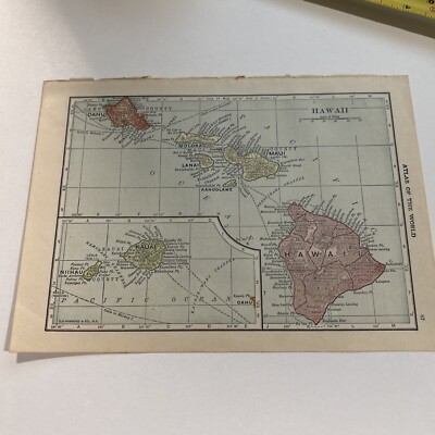 United States (1900-Now) - Hawaii Map