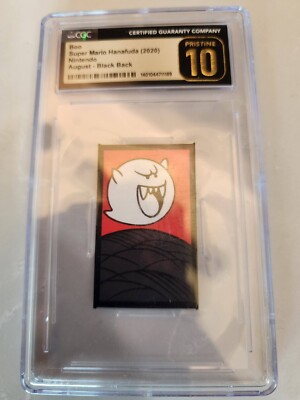 2020 Super Mario Hanafuda Boo 💎 CGC 10 PRISTINE 💎 LOW POP 1/19 | eBay