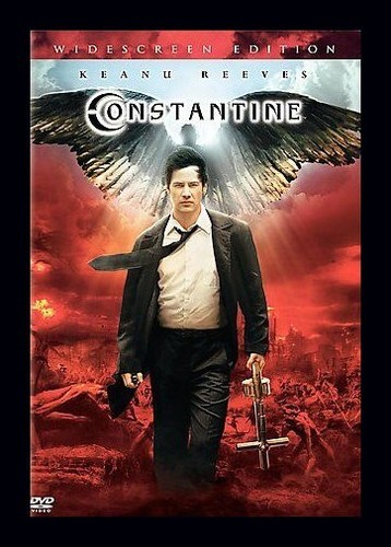 NEW Constantine DVD MOVIE Keanu Reeves Rachel Weisz Shia LaBeouf Tilda ...