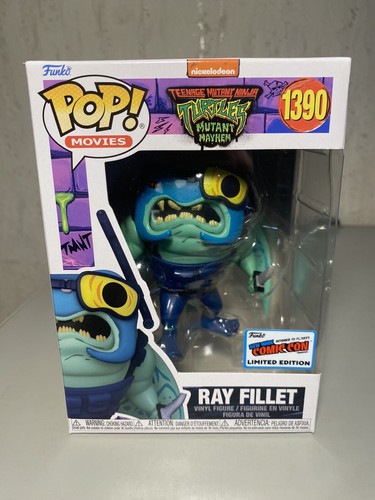 Funko Pop TMNT Teenage Mutant Ninja Turtles Ray Fillet NYCC 2023 ...